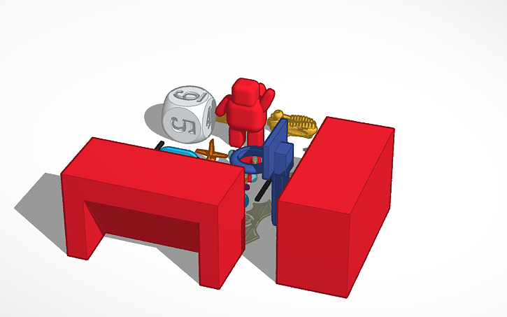 3D design plastic toys - Tinkercad