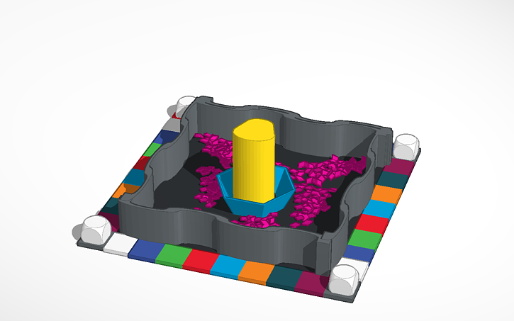 3D design Board Game - Tinkercad