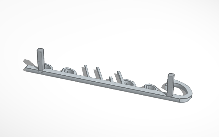 3D design Cadillac script - Tinkercad