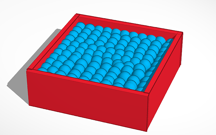 3D design Copy of Ball pit - Tinkercad