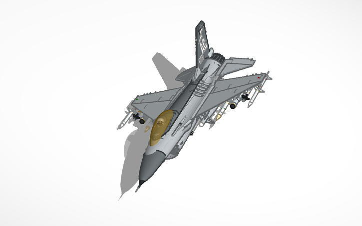 3D design Jet Bomber - Tinkercad