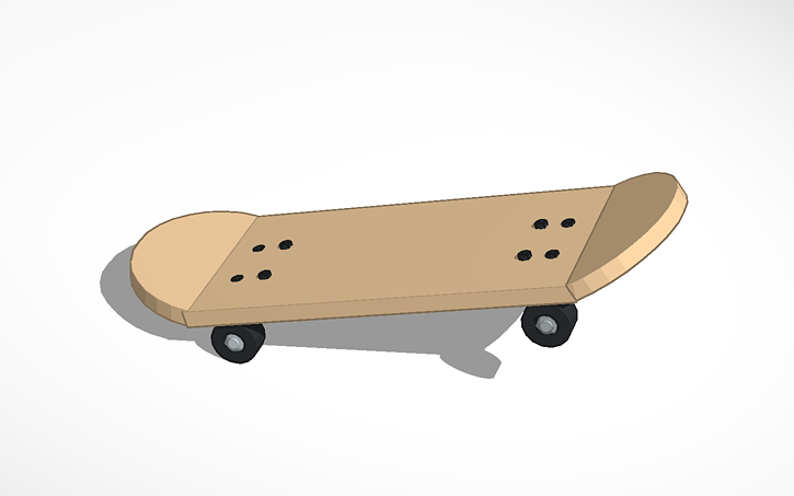 3D design Skateboard | Tinkercad