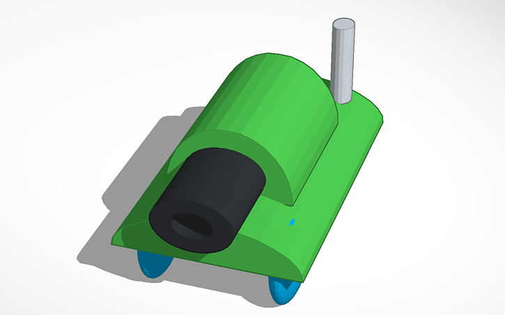 3D design RC tiny tank | Tinkercad