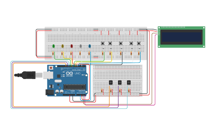 Circuit Design Arduino Coin Sorter Project Tinkercad