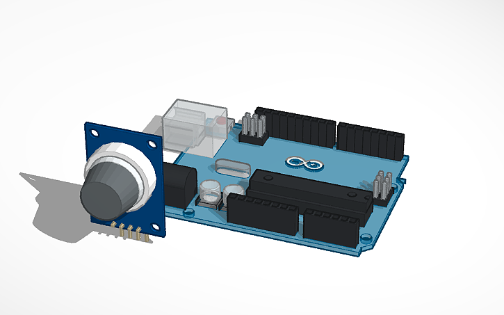 3d Design Smoke Detector Tinkercad