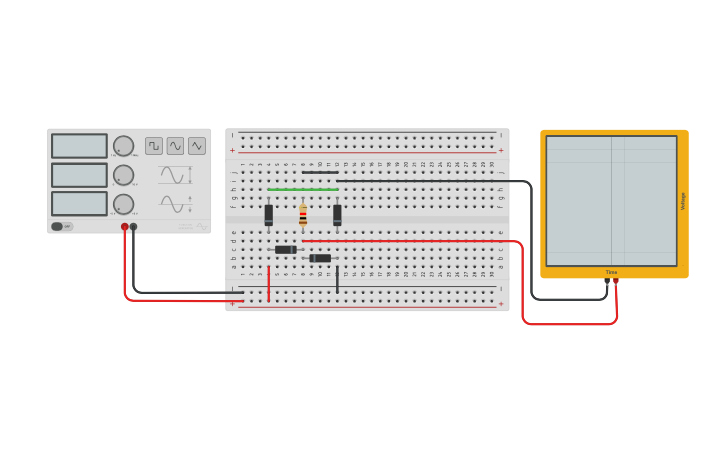 Circuit design Full Wave Bridge Rectifier - Tinkercad