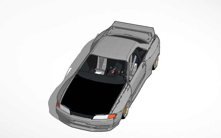 3D design Nissan Skyline R32 Pandem - Tinkercad