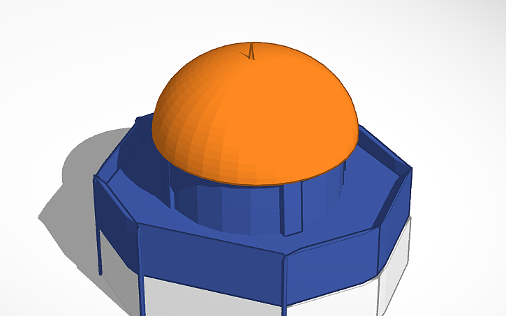 3D design Ca31602 famous building | Tinkercad