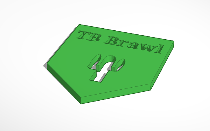 3D design TB Brawl Stars Banner | Tinkercad
