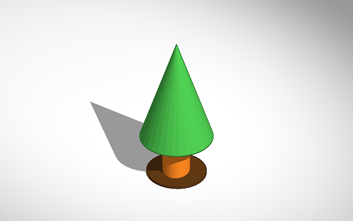 3D design Tree - Tinkercad
