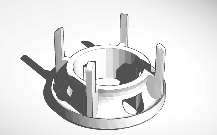 3d Design Amazon Echo Dot Acoustic Stand Reverb Tinkercad