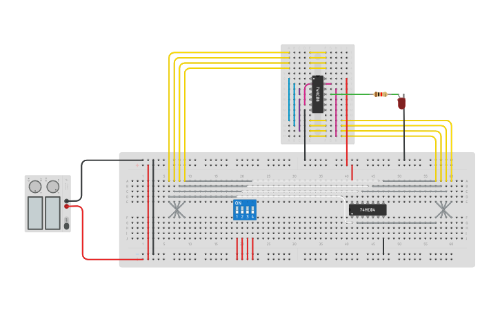 Circuit design Burglar Alarm | Tinkercad