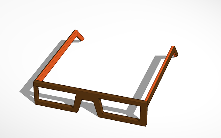 3D design Glasses - Tinkercad