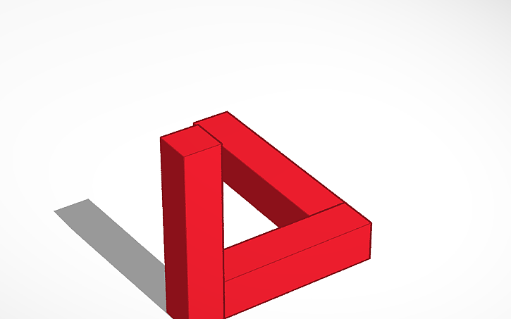 3d Design The Triangle Tinkercad