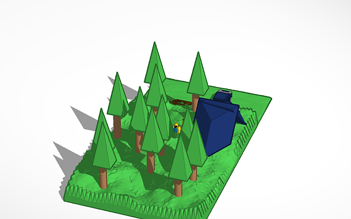 3D design FOREST | Tinkercad