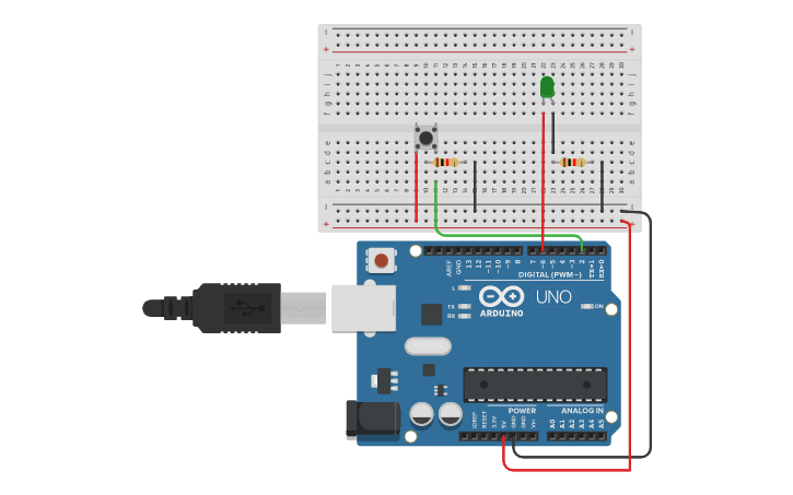 Circuit Design 21b External Interrupts Tinkercad