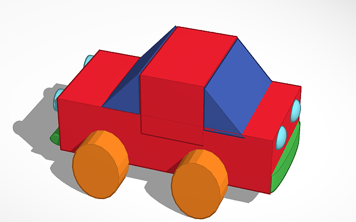 3D design Masina mea:)) | Tinkercad