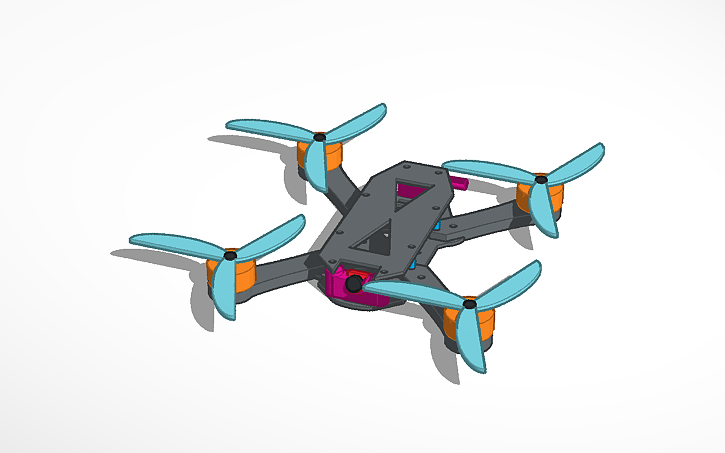 3D design Drone Frame Needs a Name - Tinkercad