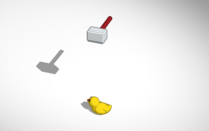 3D design Thor´s Hammer | Tinkercad