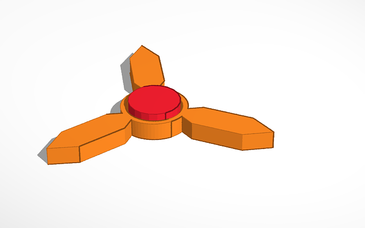 3D design FIDGET SPINNER - Tinkercad