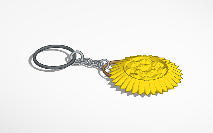 3D design Sunflower - Tinkercad