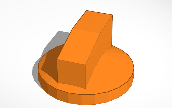 3D design Knob - Tinkercad