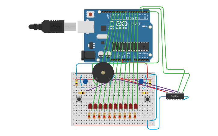 Circuit Design Пр 21 Tinkercad