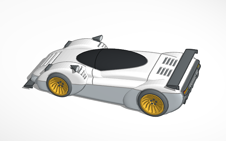 3D design FMC Vector II - Tinkercad