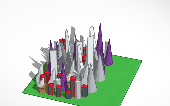 3D design City | Tinkercad