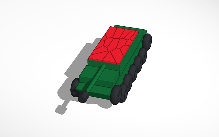 3D design Davids army tank | Tinkercad