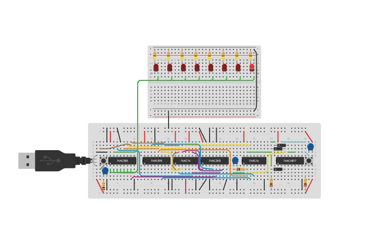 Circuit design SMALL COMPUTER - Tinkercad