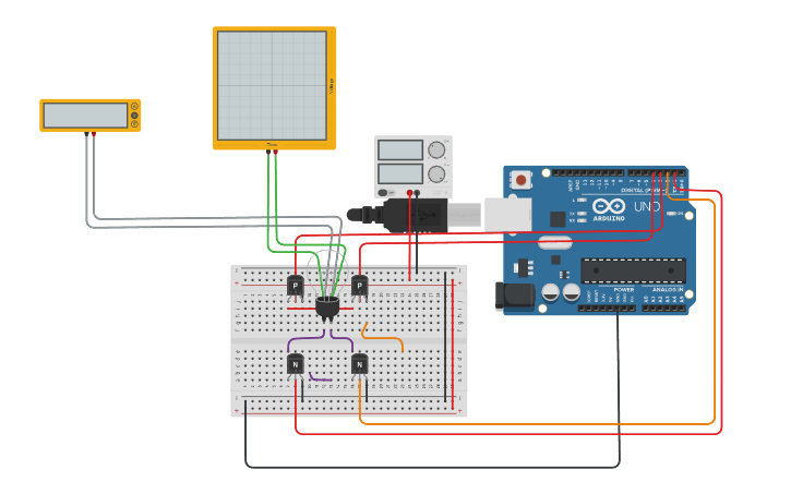 Circuit design Brandon Gael Mora Degante IS22164 - Tinkercad