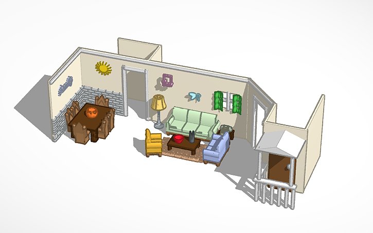 3D design Tolliver-Over the River Set Design | Tinkercad