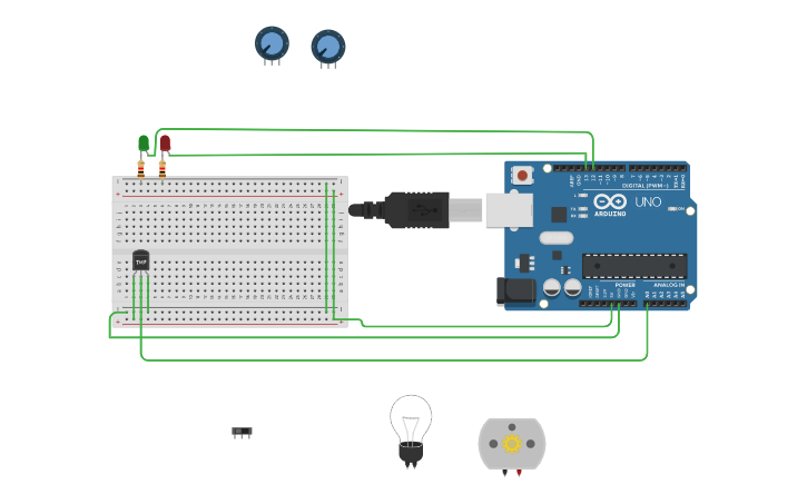 Circuit design Hydroponic House - Tinkercad