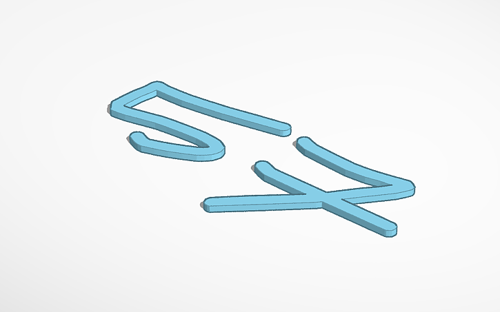 3D design SHOUT OUT TO Swiggy swoosh! - Tinkercad