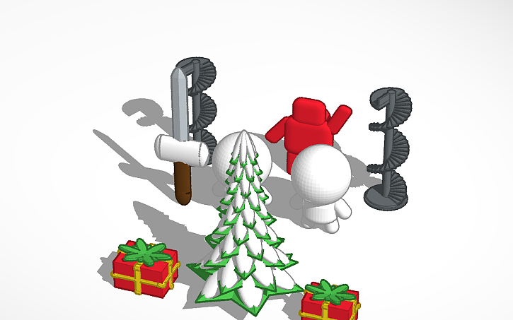 3D design CHRISTMAS | Tinkercad