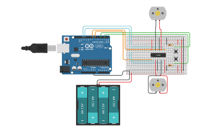 Circuit Design 123d Dc Motor Arduino Tinkercad Eroppa
