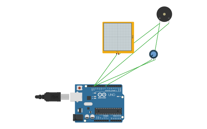 Circuit design music สุขกันเถอะเรา Arduino Tone - Tinkercad