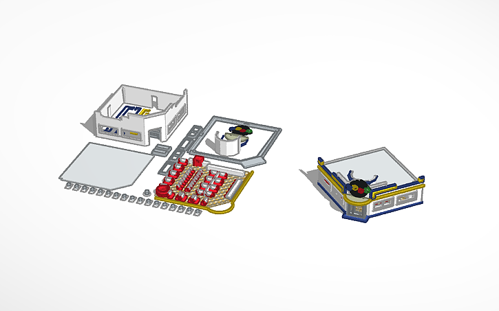 3D design The Spot Restaurant (N Scale) | Tinkercad