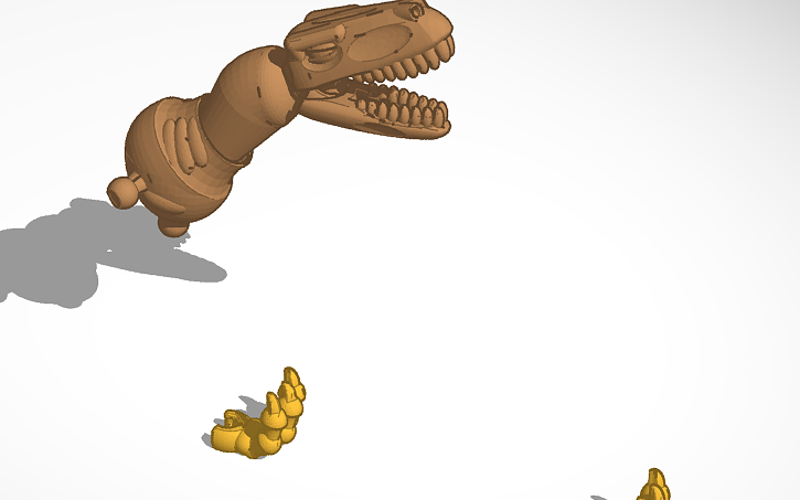 3D design BLUE - Tinkercad