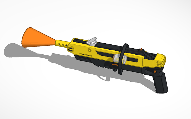 3D design Pollen Gun - Tinkercad