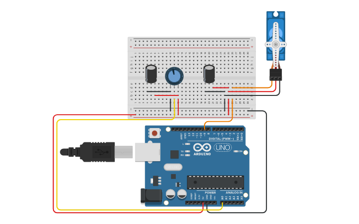 Circuit design Project 5 cue Mood | Tinkercad