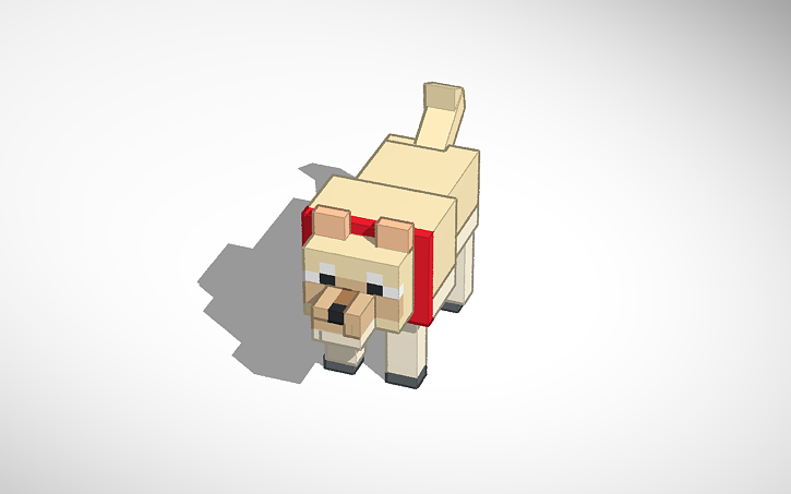 3D design doge - Tinkercad