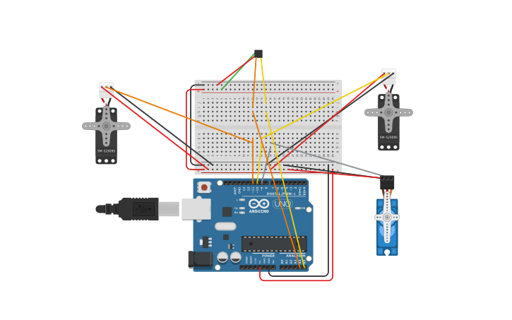 Circuit design Wire Diagram Color Sorter - Tinkercad