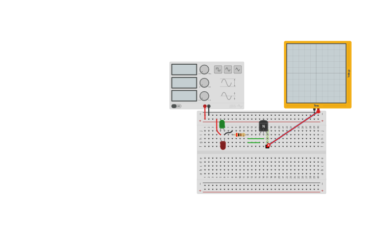 Circuit design AC Power Demonstration - Tinkercad