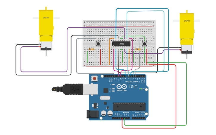 Circuit Design Тема3 Задача 3 Tinkercad