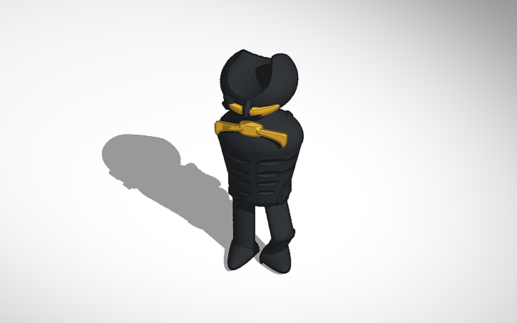 3D design ink bendy | Tinkercad
