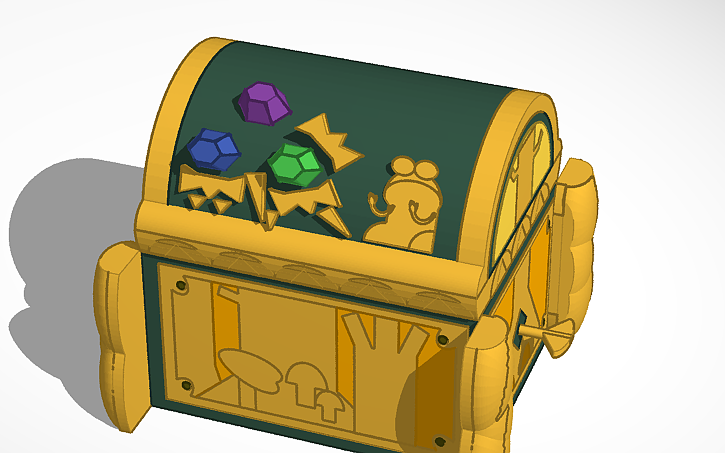 3D design Calamity Box - Tinkercad