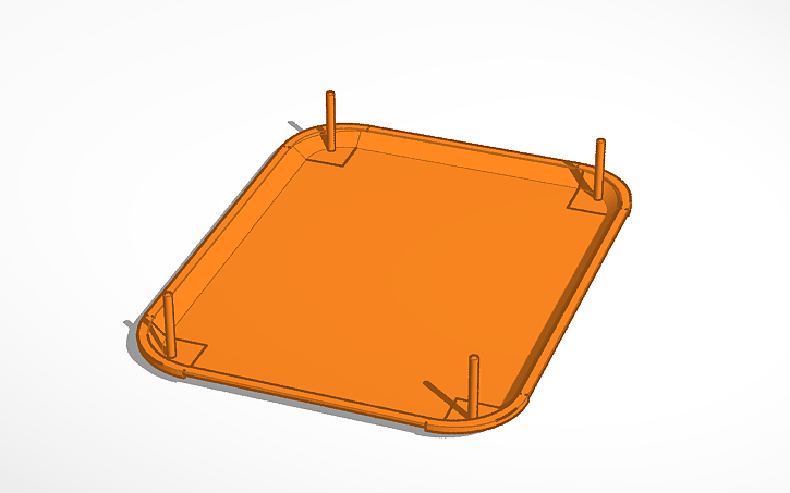 3d Design Stackable Tray Tinkercad