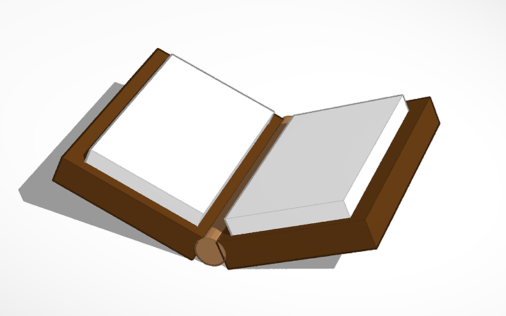 3D design libro - Tinkercad